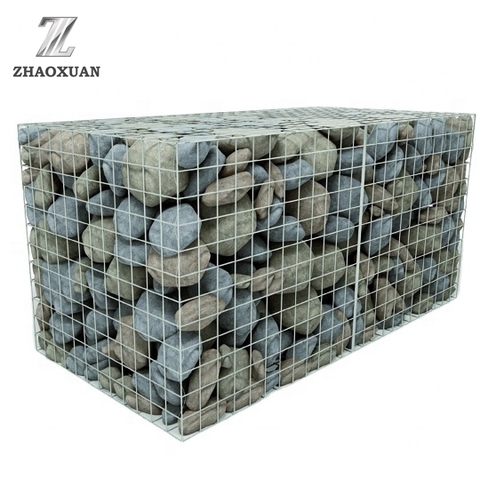 Buy Courtyard Stone Temporary Gabion Cage Retaining Walls Welded Gabion ...