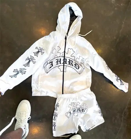 Buy Custom Tracksuit Nylon Sweatsuit Zip Up Windbreaker Suit Zipper ...