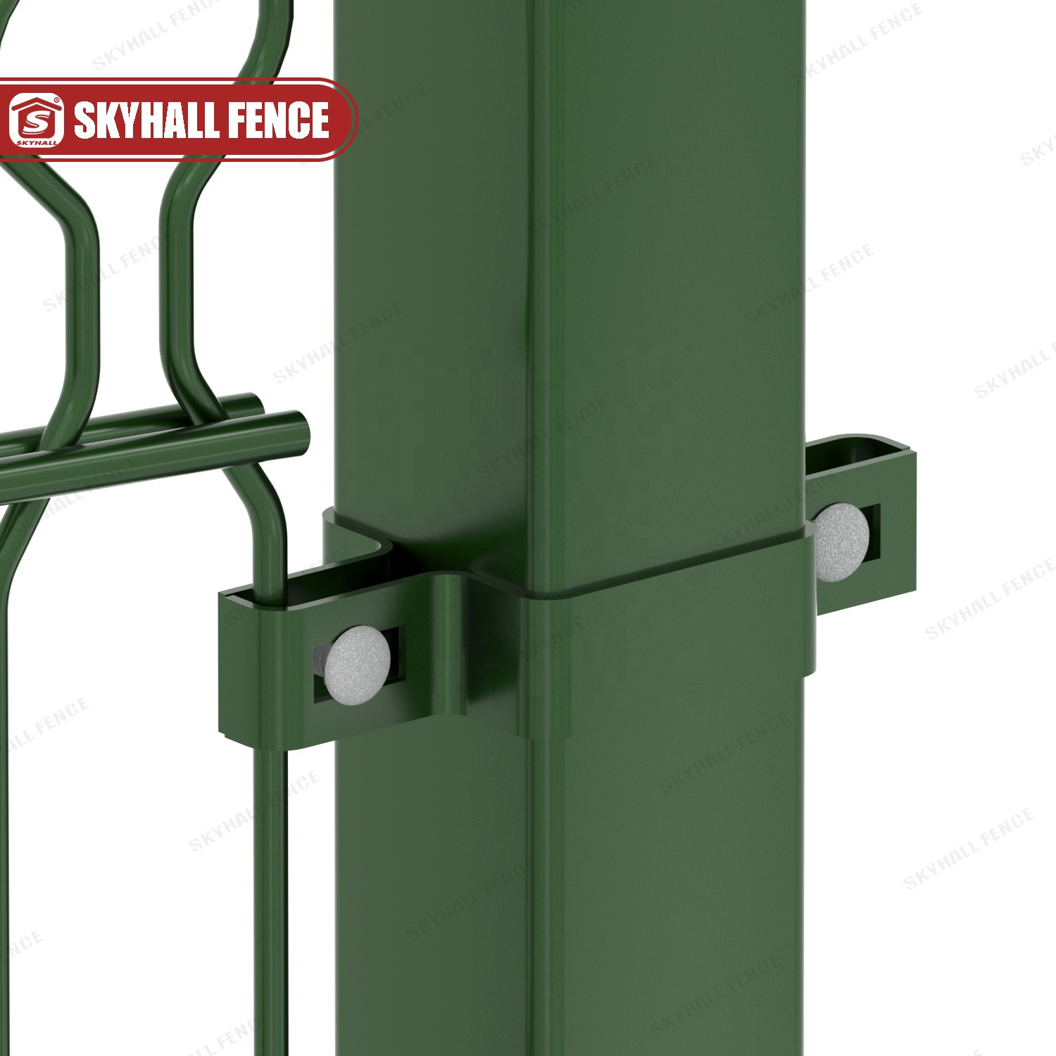 Buy Customized 6/5/6 Decorative Double Wire Fence For Boundry Wall from ...