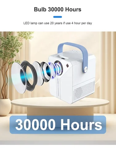 Buy Cy301 Portable Mini Led Projector 4k Full Hd 1080p Video Projecteur ...