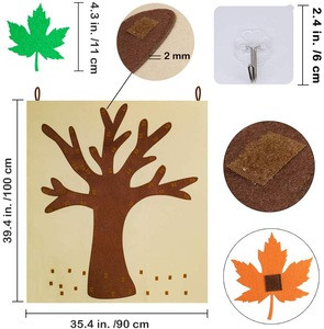 Buy Educational Fall Tree Felt Board For Kids from Hebei Wanheng Felt ...