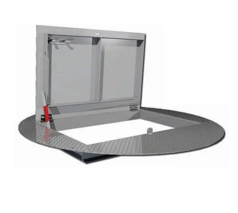 Buy En124 Roof Access Hatch Single Door Angle Frame Heavy Duty Loading ...