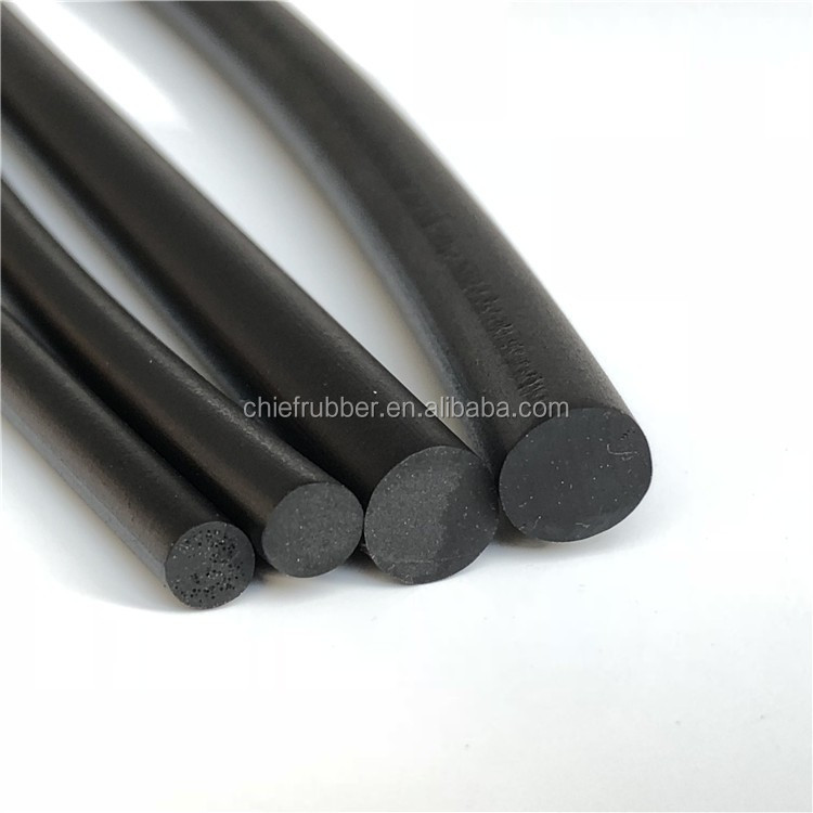 Buy Epdm / Nbr / Silicone / Cr And Customized Material Rubber Round Bar ...