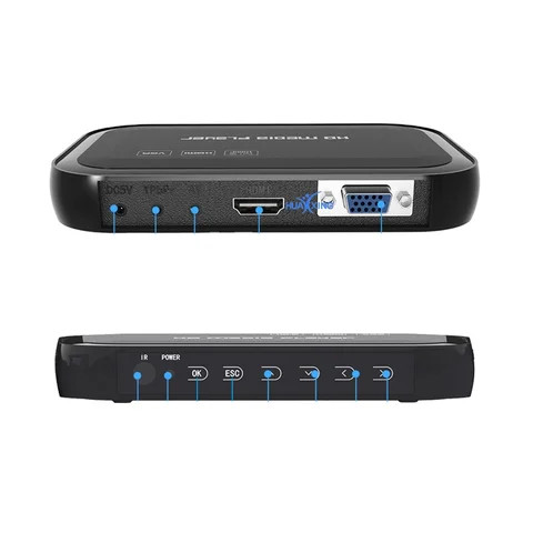 Buy Full Hd 1080p Media Player Center Multi Media Video Player Hd Sd ...