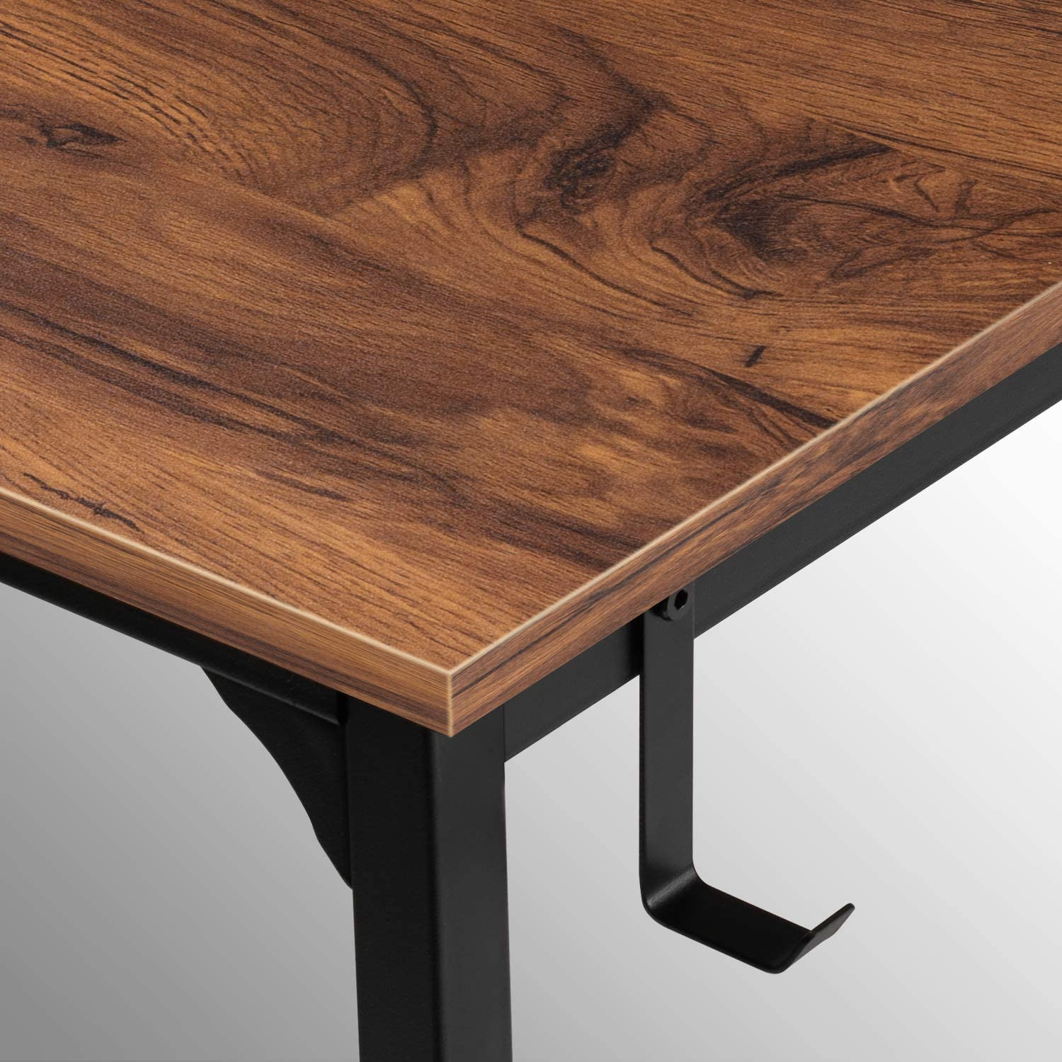 Buy Furniture Wooden Steel Working Computer Counter Desktop Home Small ...