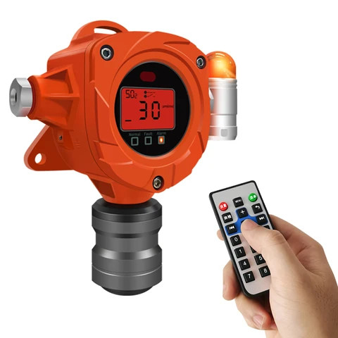 Buy Gas Detector Rs485 1- 4 Channel Co2 / Co / H2s / O2 Controller ...