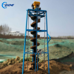 Buy Gasoline Pile Driver Tripod Pole Drilling Rig Earth Auger Screw ...