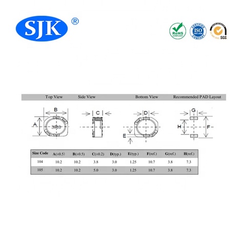 Buy Hcdm Series Shielding Type Smd Power Inductor from Shenzhen Crystal ...