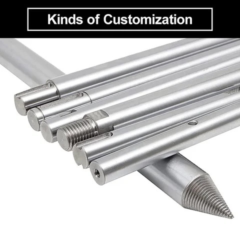 Buy High Precision Linear Shaft S45c/suj2/sus440 Hard Chrome Plated ...