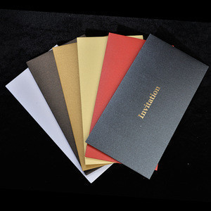 Buy High Quality Gold Foil Art Paper Business Wedding Invitation Pack ...