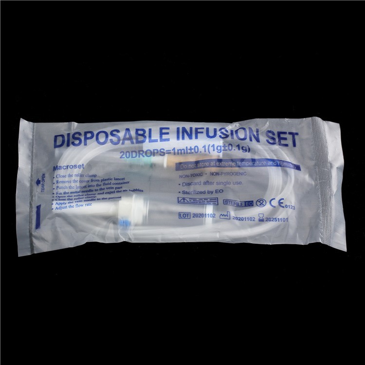 Buy Hot Selling With Flow Regulator Needleless Adapters Iv Infusion Set ...