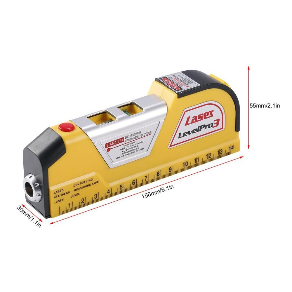 Buy Laser Level Vertical Measure Line Tape Adjusted Multifunction ...