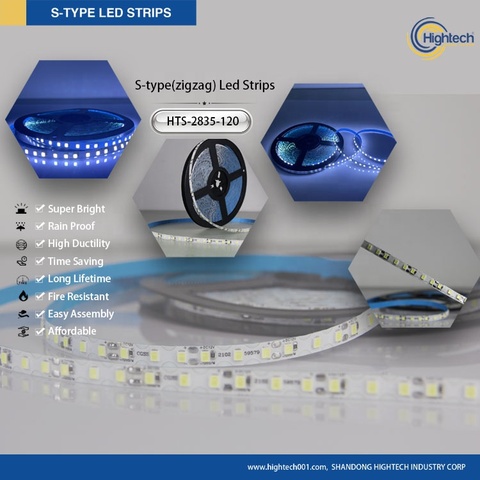 Buy Led Light Flexible S Type Led Strip 2835 Ip65 With 2 Years Warranty ...