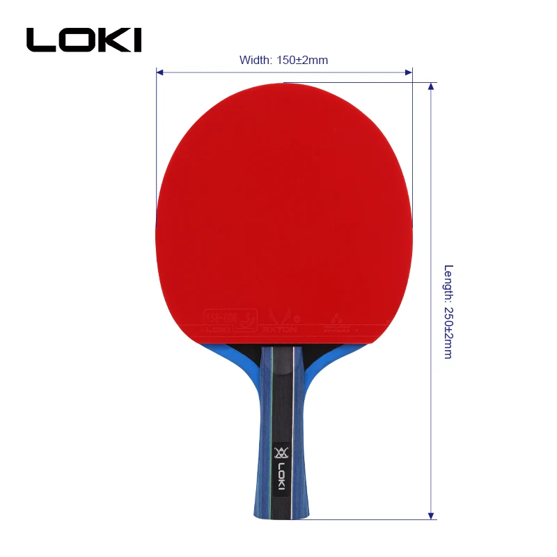 Buy Loki Sw-243 Oem Customized Ping Pong Paddle Set Best Table Tennis Racket from Loki Sports ...