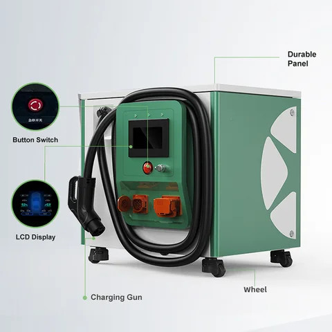Buy Mobile Ev Charging Station 20kw Dc Ev Power Bank Ccs2 Ccs1 Gbt ...