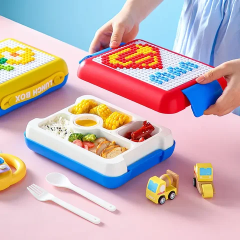 Buy New Cartoon Diy Bpa Free Pixel Building Blocks Childrens ...