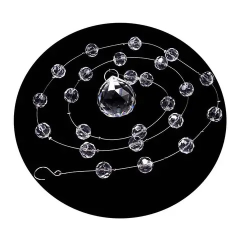 Buy New Crystal Beads Curtain Ceiling Acrylic Crystal Beads For Wedding ...