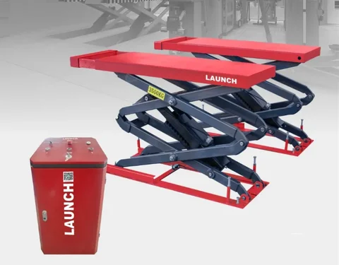 Buy New Launch Tlt635a Double Cylinder Hydraulic Lift Hydraulic Single ...