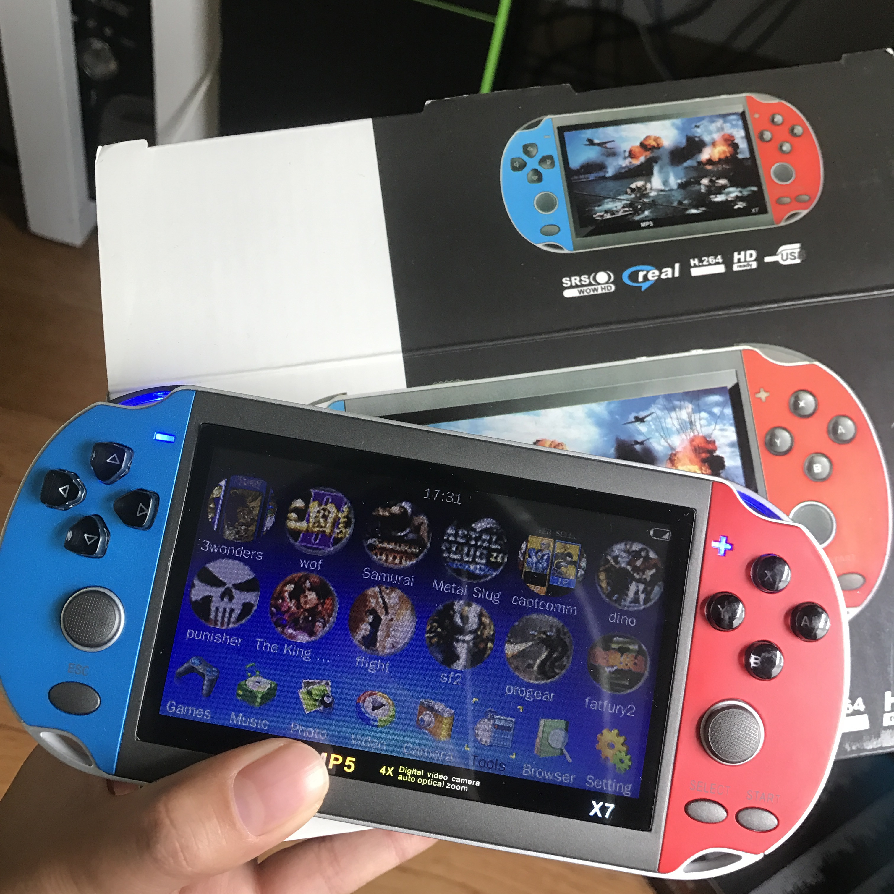 Buy New Product!!! Mp5 X7 Handheld Game Player 4.3 With Digital Cameras ...