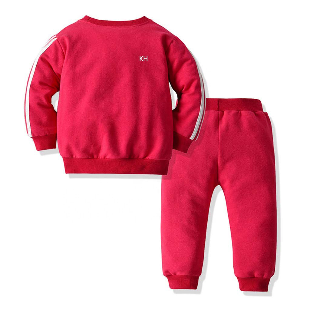 Buy New Trending Kids Tracksuits Girls Children 2021 Sportswear Plain ...