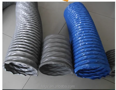 Buy Nylon Fabric Flexible Wire Duct from Foshan Gaoming Fushilin Hoses ...