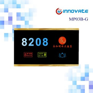 Buy Oem Led Hotel Room Number Display Electronic Door Plate Electrical ...
