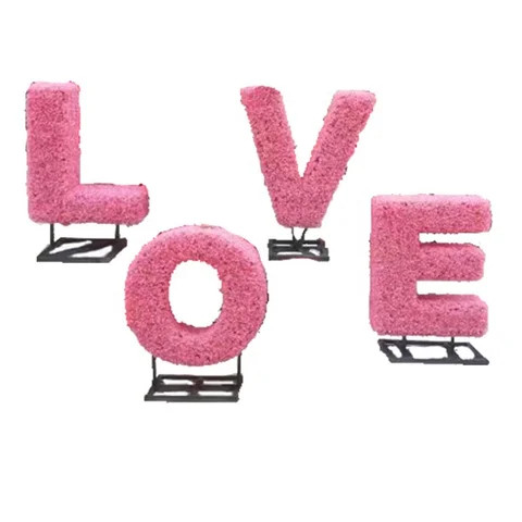Buy Park Ornamental Grass Letters Topiary Tree Customized Artificial ...