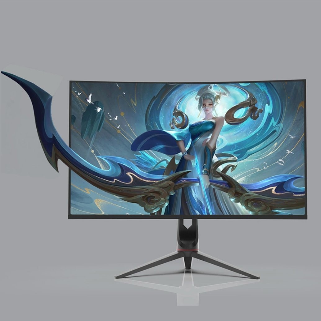 Buy Pcv C240 24-inch Computer Monitor Black Flat Tft Frameless Screen ...