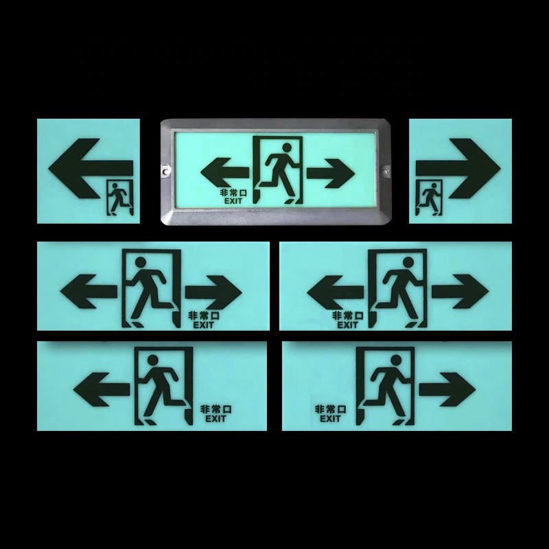 Buy Photoluminescent Running Man Exit Sign/luminous Emergency Sign from ...
