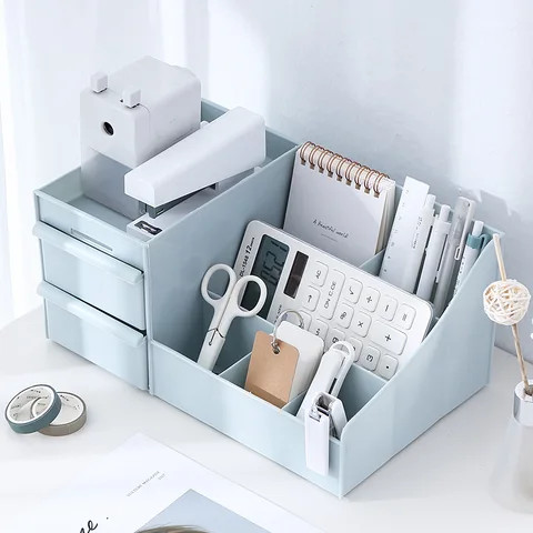 Buy Plastic Makeup Drawers Organizer Box Jewelry Container Make Up Case ...