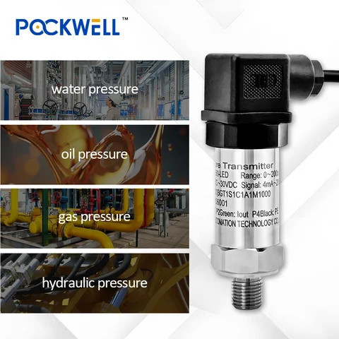 Buy Pockwell Oem Hot Sale Piezoresistive Silicon Air Oil Water Gas ...