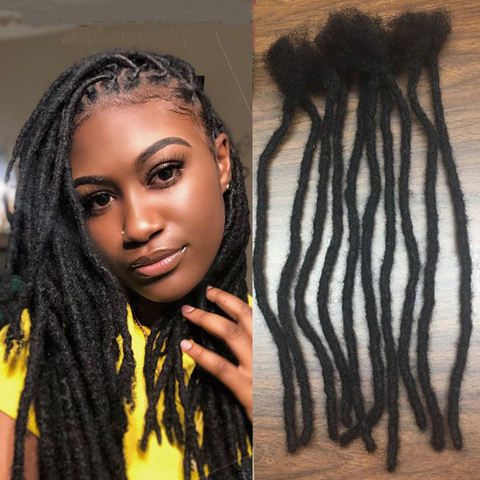 Buy Pure Handmade Crochet Braiding Dreadlocks Hair Extension Hip Hop ...