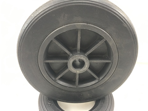 Buy Qingdao Factory Plastic Rim 10 Inch Trolley Solid Rubber Wheel Tire ...