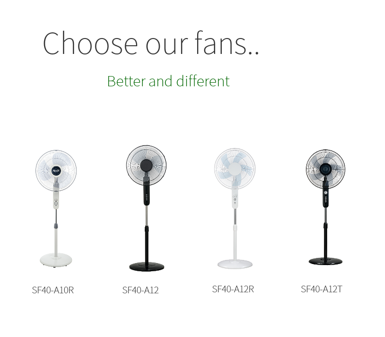 Buy Ready Stock Stand Fan Powerful Home Electrical Fans General ...