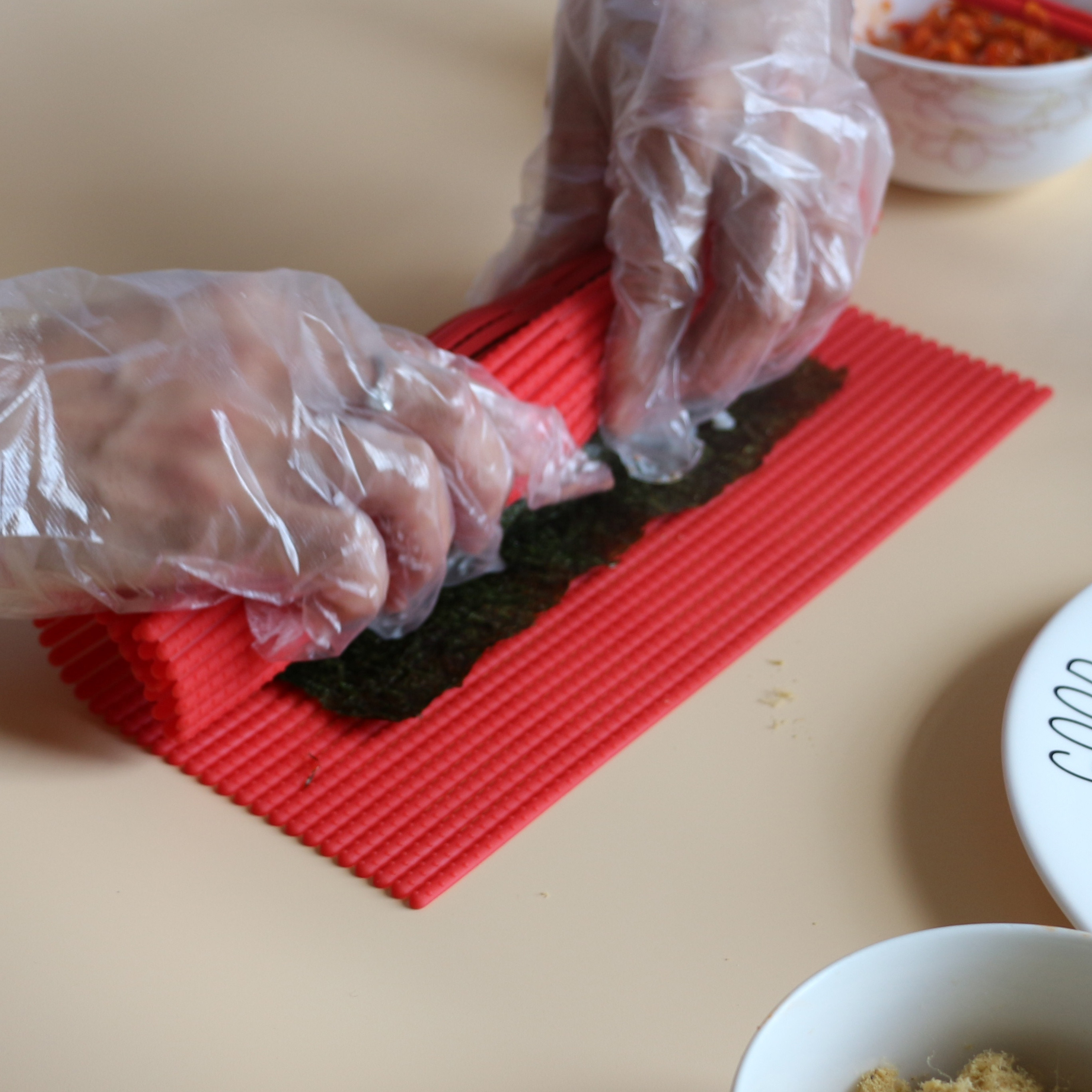 Buy Rice Sushi Making Kit Rolling Mat Wholesale Japanese Non- Stick ...