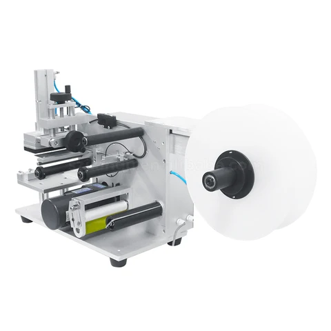 Buy Semi-auto Flat Labeling Machine Pneumatic Compact Desktop Small ...