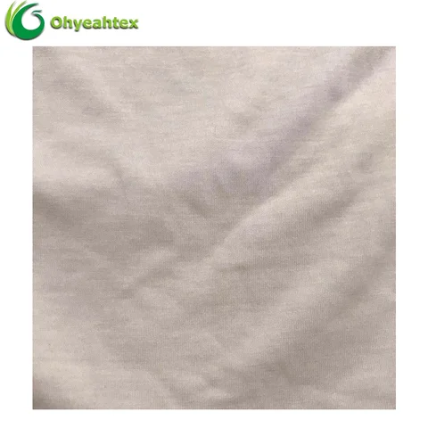 Buy Skin-friendly Single Jersey 50% Milk Protein Fiber 50% Fabric For ...