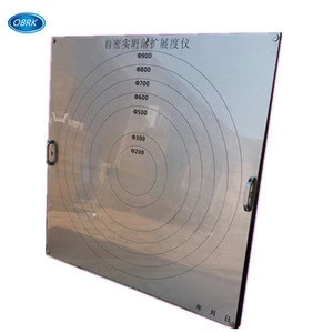 Buy Slump Base Plate Concrete Flow Table With Scale from Cangzhou ...