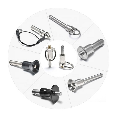 Buy Stainless Steel 304 Cylindrical Rust Anti Quick Release Ball Lock ...