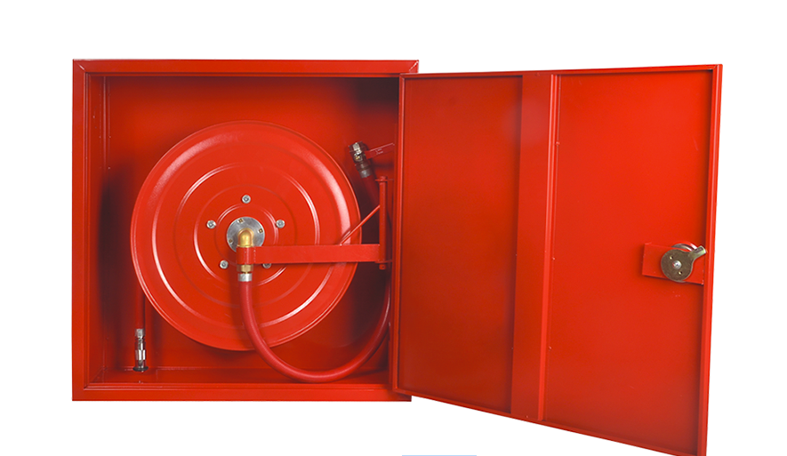 Buy Stainless Steel Double Door Fire Hose Reel Cabinet With Fire ...