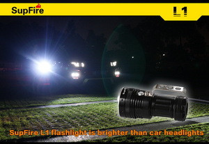 Buy Supfire Led Torchlight High Power 50w 3800lm Fishing Light Hunting ...