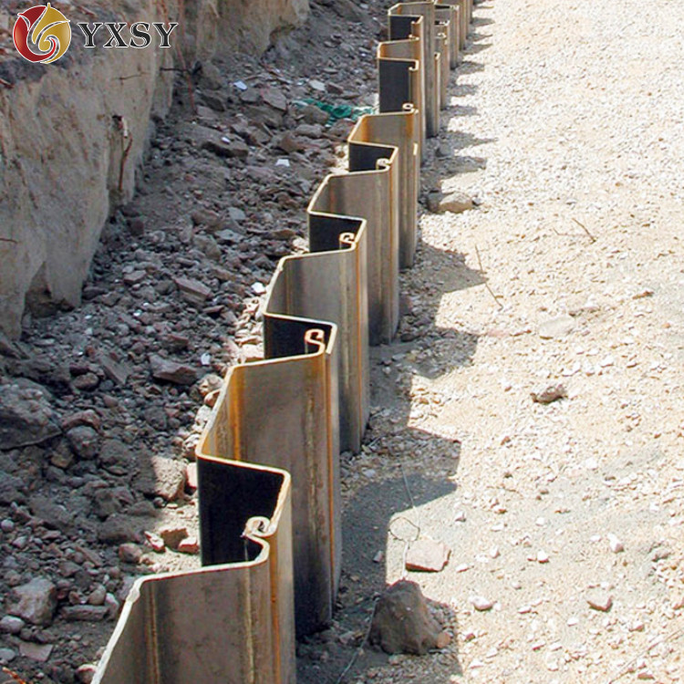 Buy U Type Steel Sheet Pile Breakwater from Hebei Yan Xin Sen Yu ...