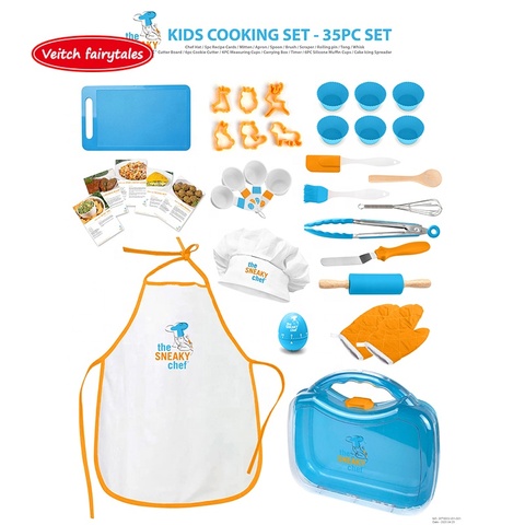 Buy Veitch Fairytales Children Pretend Play Cooking Toy Stainless Steel ...
