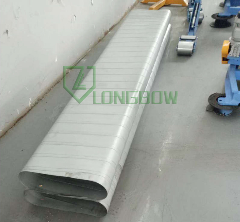 Buy Ventilation Spiral Round Oval Hvac Air Duct Forming Machine Flat ...