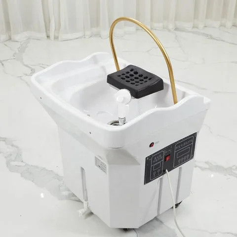 Buy Waterfall Head Therapy Portable Shampoo Sink No Plumbing Backwash ...