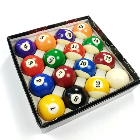 Buy Xmlivet Cheap Complete Full Set Billiards Pool Cue Balls Resin ...