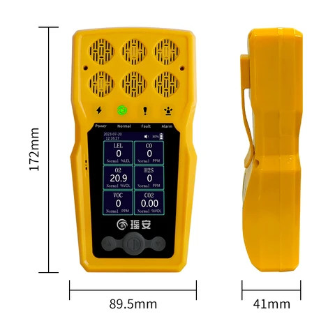 Buy Yaoan Hot Selling Atex Gas Detector Sensor Ch4 O2 H2s Co Co2 Voc ...