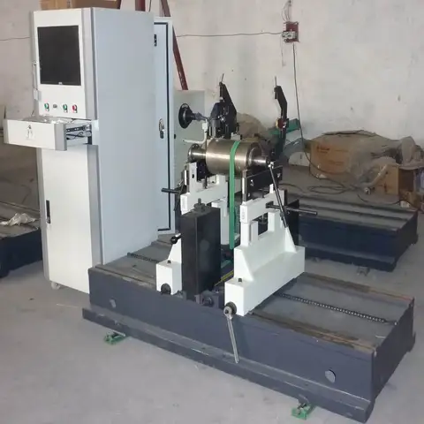 Buy Yyq-300a Pulley Balancing Machine Dryer Cylinder Balancing Machine ...