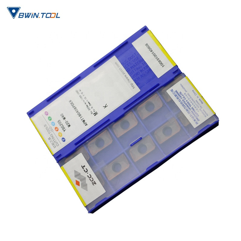Buy Zcc-ct Hard Alloy Cutting Inserts Apmt160408pder Ybg205 Carbide ...