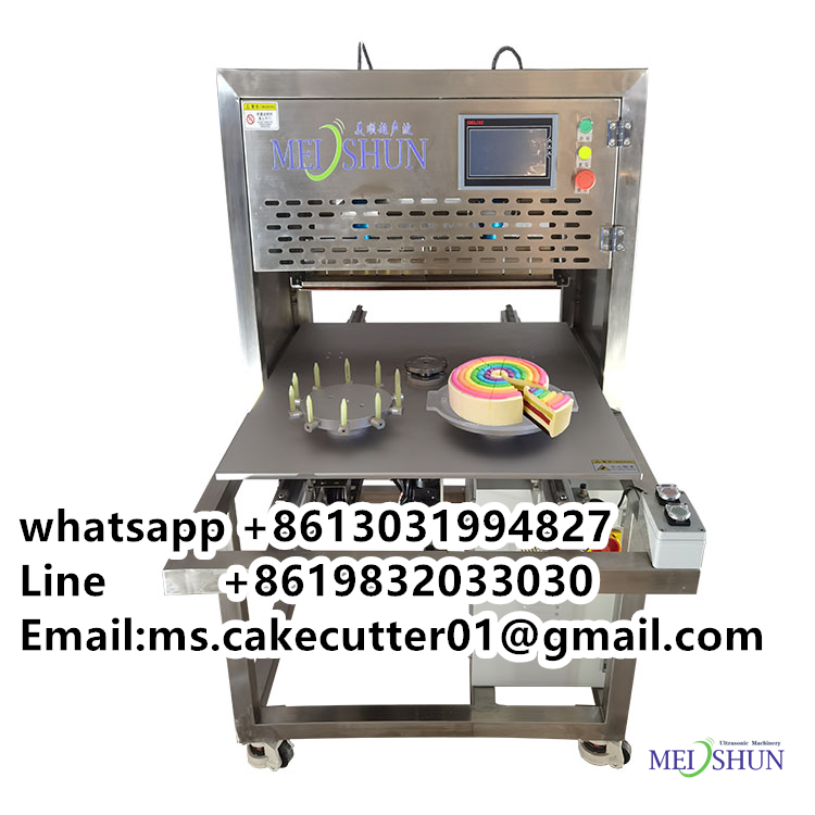 Buy Ultrasonic Cake Cutting Machine For Round Triangle Square Dessert ...